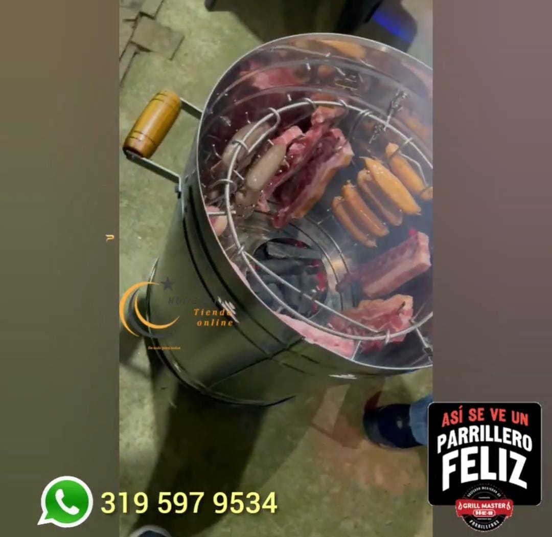 Barril Grande 30 A 40 APROX. libras Gratis Gancho de pollo+ Garra de O ...